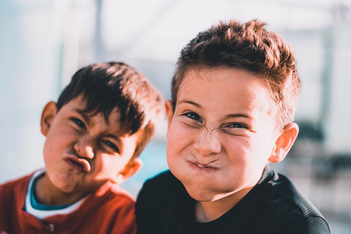 Shallow Focus Photography Of Two Boys Doing Wacky Faces Image Free Photo Shallow Focus Photography Of Two Boys Doing Wacky Faces Image Free Photo