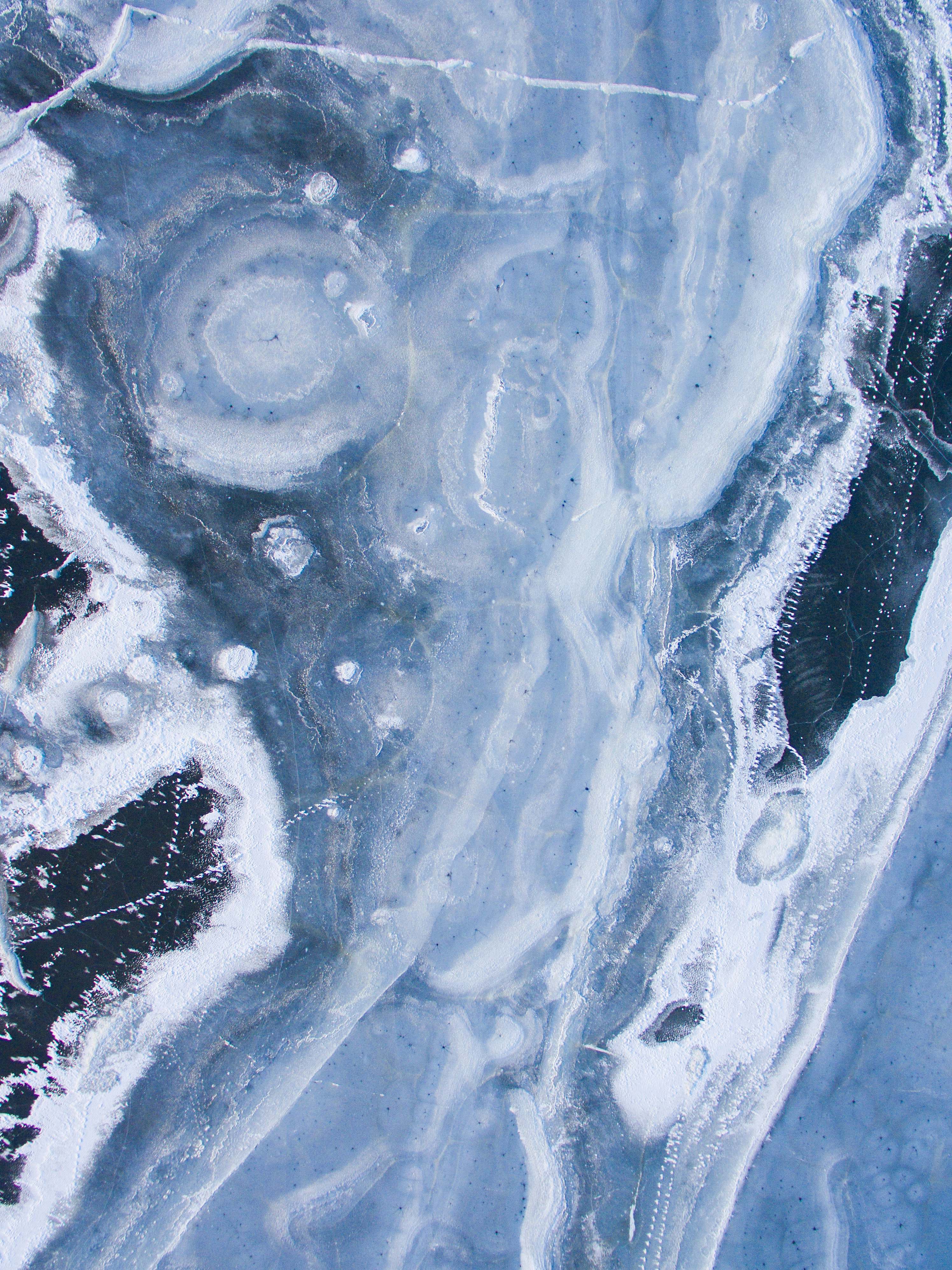 Texture Closeup Photography Of Gray Geode Background Image Free Photo